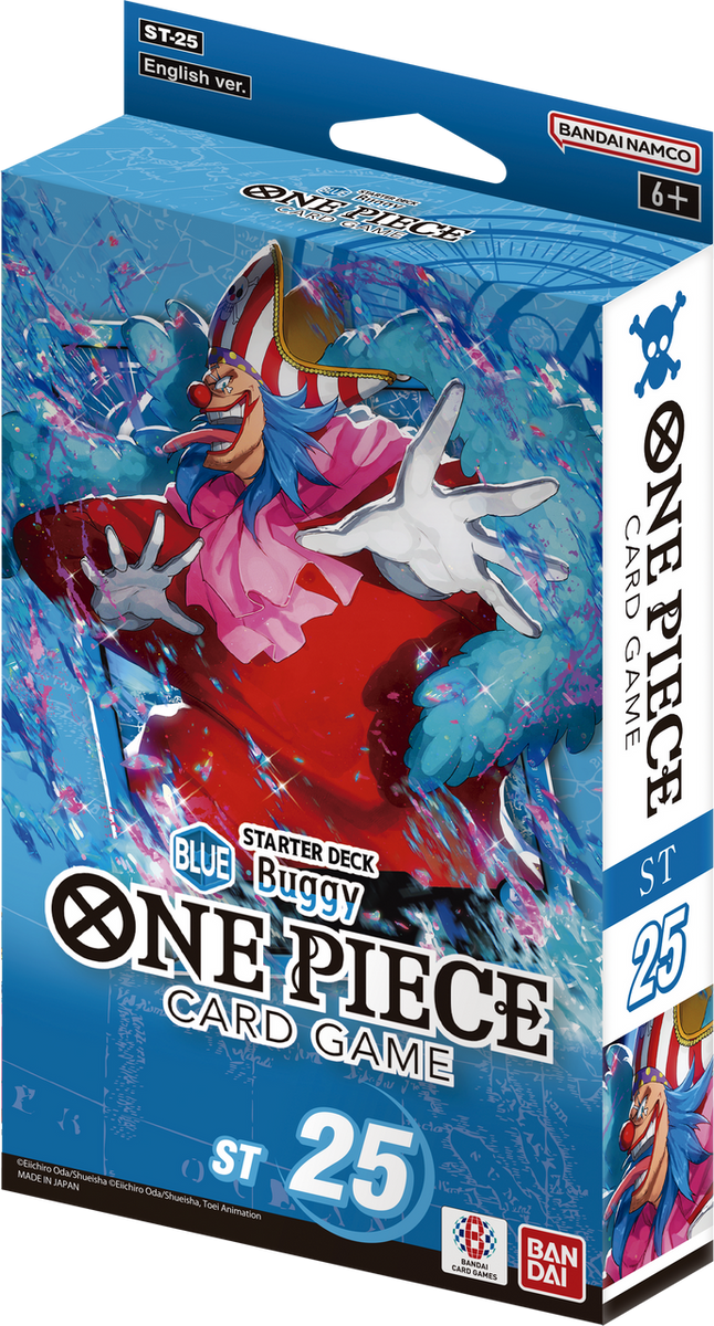 One Piece Card Game: Starter Deck - Blue Buggy (ST-25) – The Grumpy Goblin